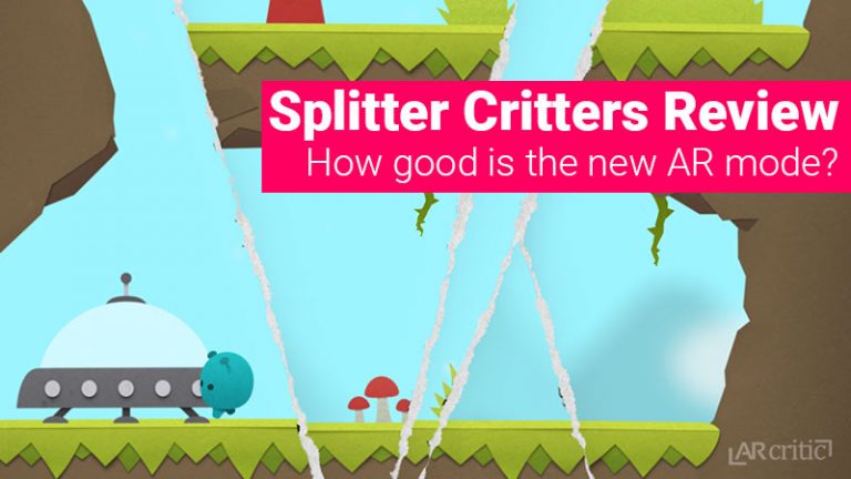 Splitter Critters Game Review (AR Mode)