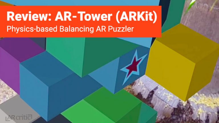 AR-Tower Review - Jenga-inspired Augmented Reality Puzzler
