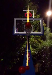 NBA AR App Review - Pop-a-Shot Basketball game in Augmented Reality