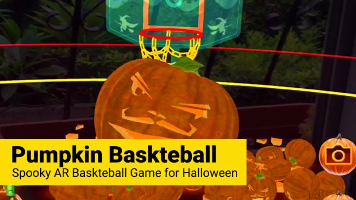 Pumpkin Basketball Review - Spooky Halloween Basketball AR Game