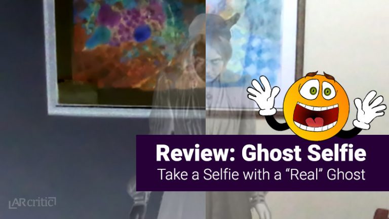 Ghost Selfie App Review - Take pictures with a real-looking ghost (ARKit)