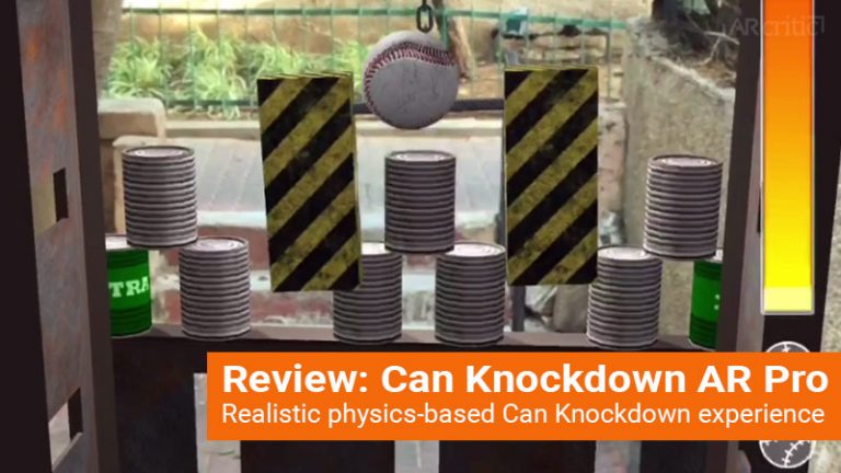 Can Knockdown AR Pro Game Review (ARKit)