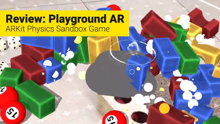 Playground AR Review - Physics Sandbox ARKit iOS App
