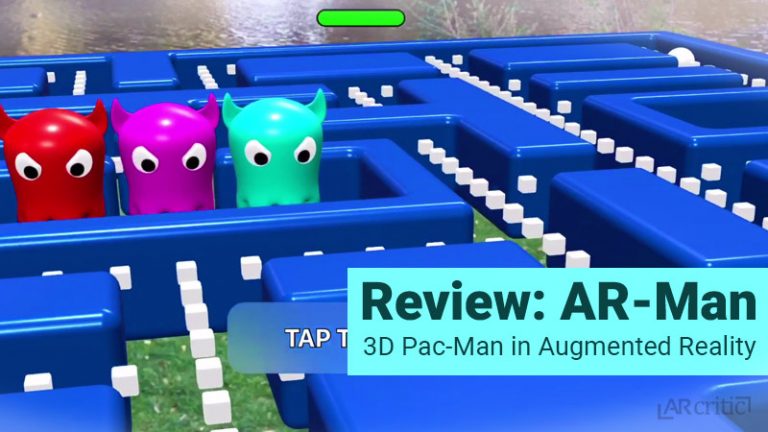 AR-Man Review - Pac-Man in Augmented Reality (iOS/ARKit)