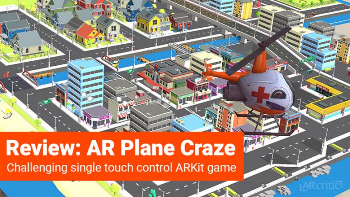 AR Plane Craze: Fun Joyride Game Review (iOS/ARKit)