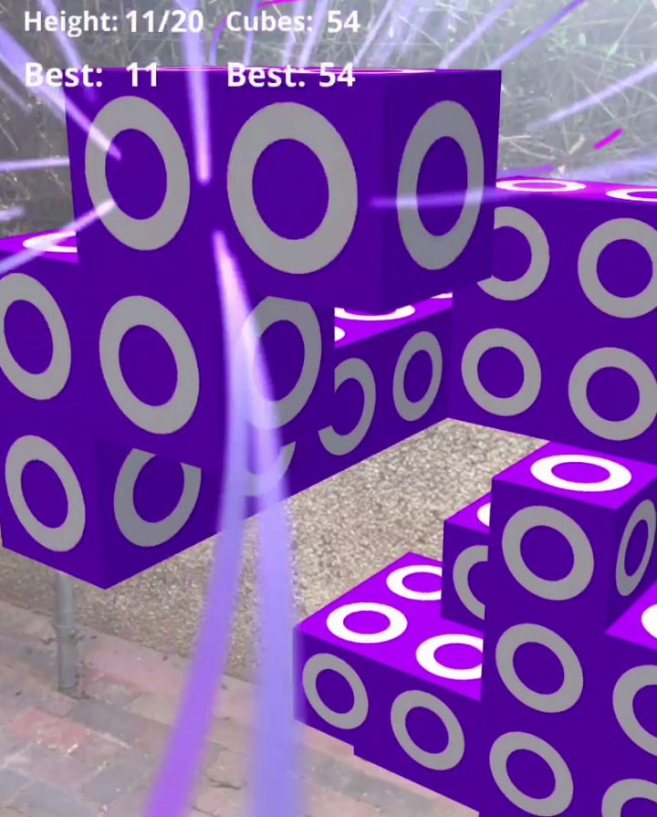 Let's Build AR - Physics-based Block Stacking Game (iOS)
