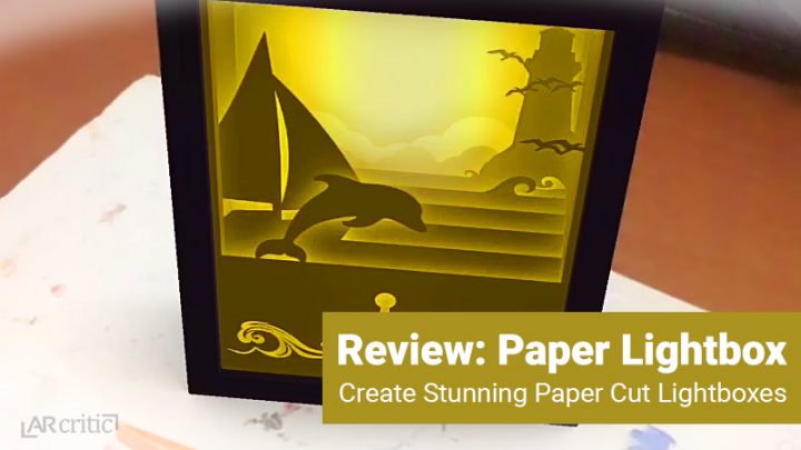 Paper Lightbox Review - DIY Paper Cut Shadow Box Creation App (iOS)