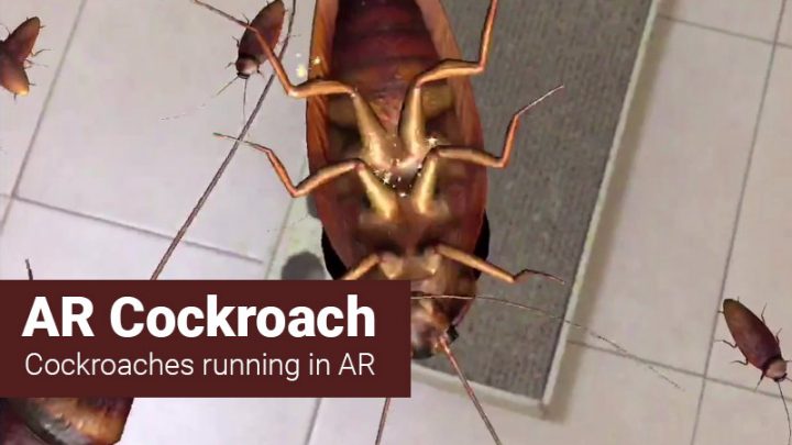 AR Cockroach Review - View and exterminate cockroaches