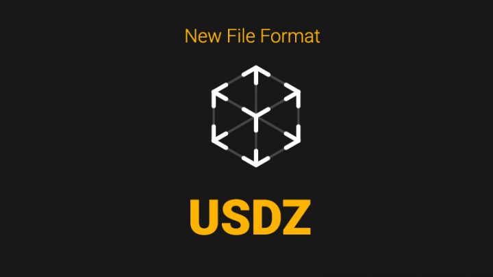 USDZ file format by Apple