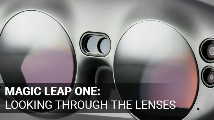 Magic Leap One Through the Lens captured video