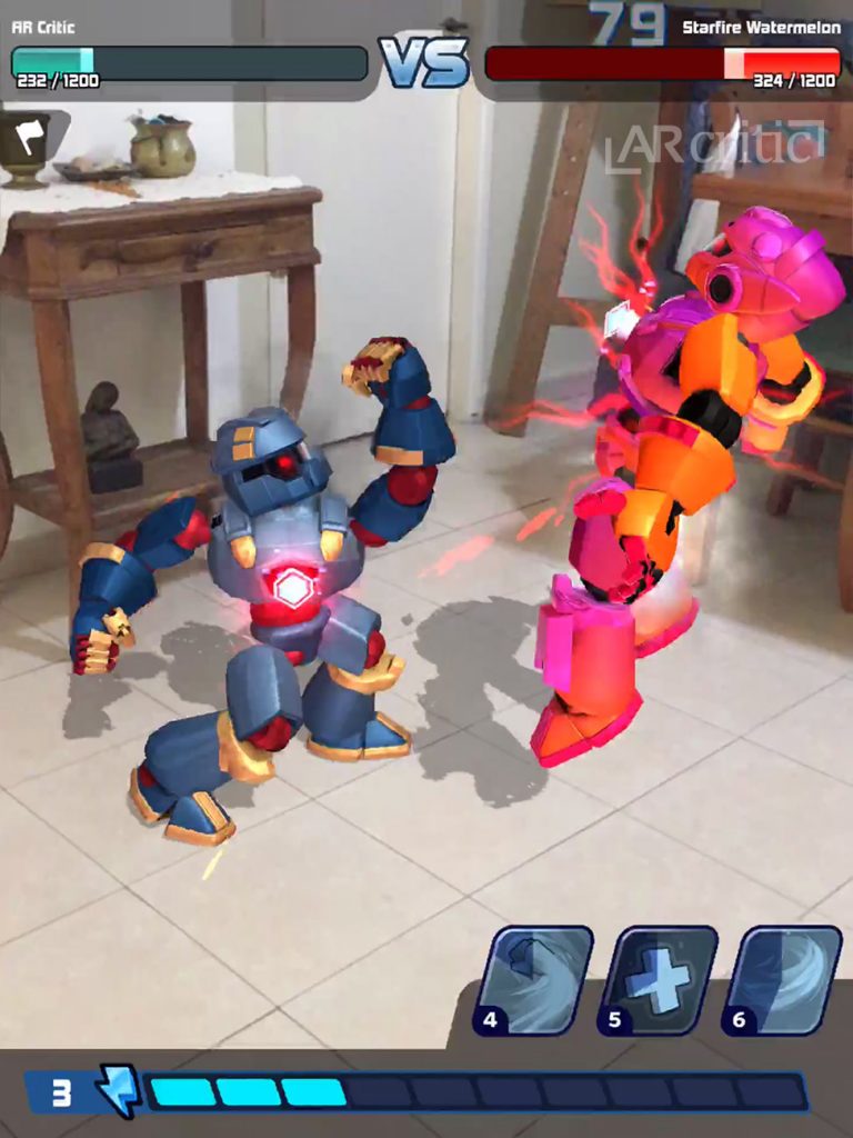 AR Robot Review - 1-vs-1 Robot Fighting Game in AR