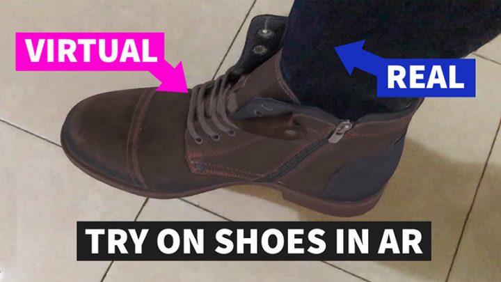 AR Shoe App - Try On Shoes at Home using Augmented Reality